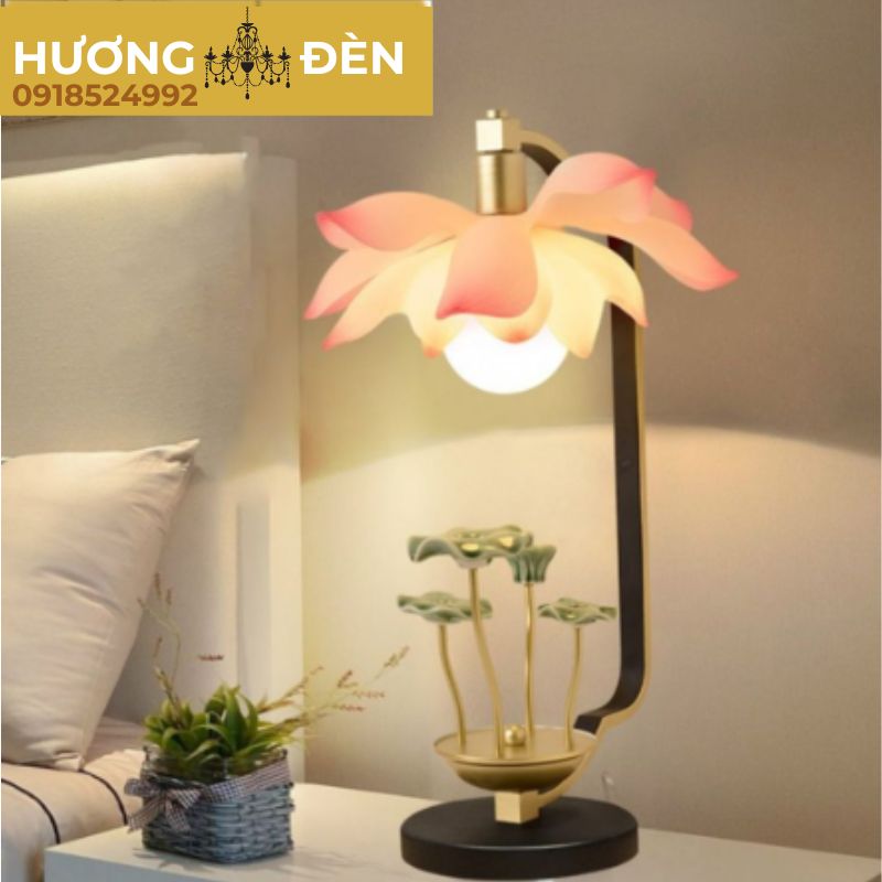 Đèn Bàn Hoa Sen ĐB32 - Hương Đèn - Thế giới đèn trang trí nội thất ...